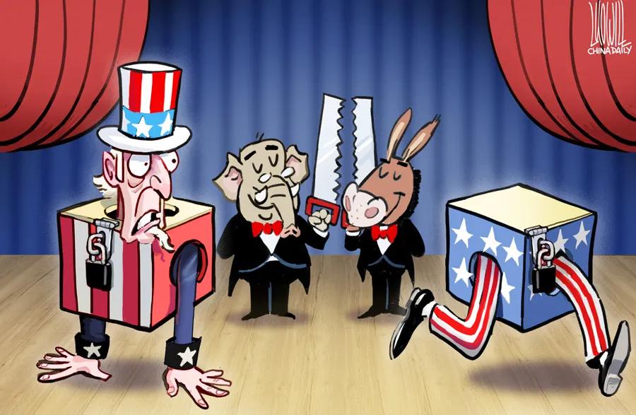 Division and Polarization of American Society: A Civil War Without ...