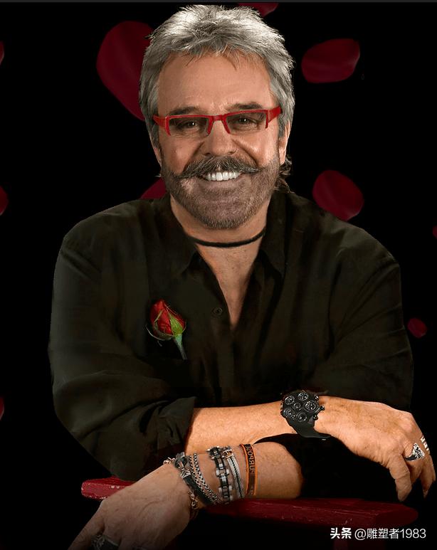 Bill Mack ‍Romantic style alto relief, beautiful body art that evokes ...