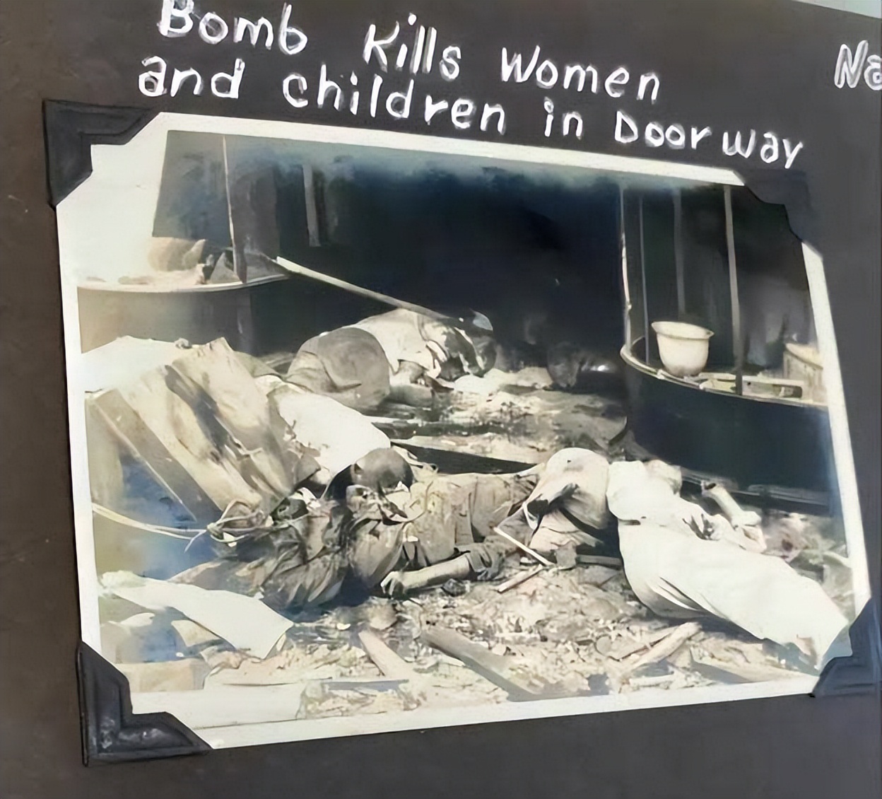 The mysterious photo album exposed the color photos of the Nanjing ...