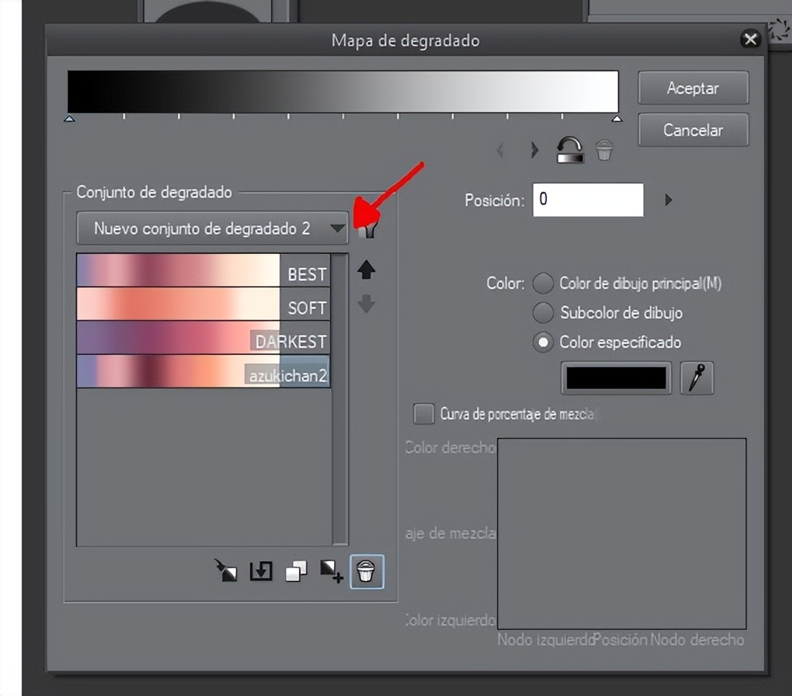 How to paint characters gradient color?Teach you color gradient ...