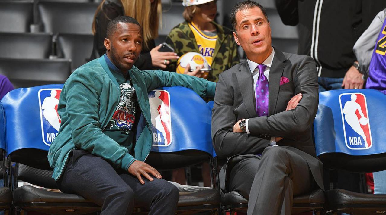 readily! The thick eyebrows renewed their contract with the Lakers in ...