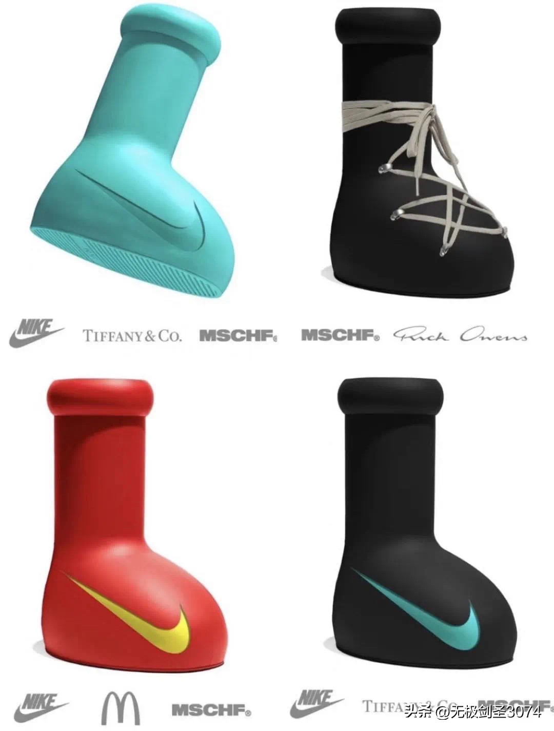 MSCHF If there are these joint Astro Boy Red Boots - iNEWS