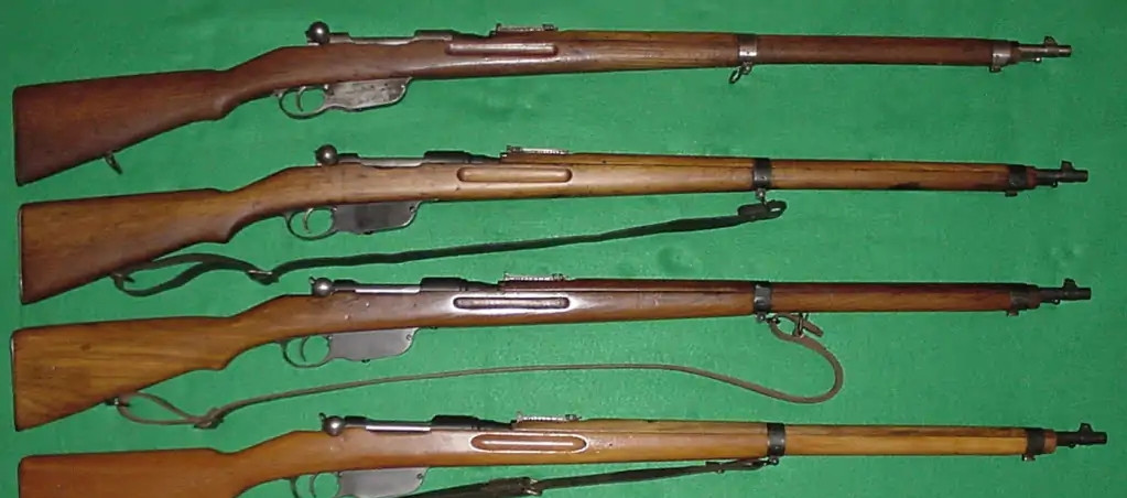 Rifles used by several belligerent countries during World War I - iNEWS