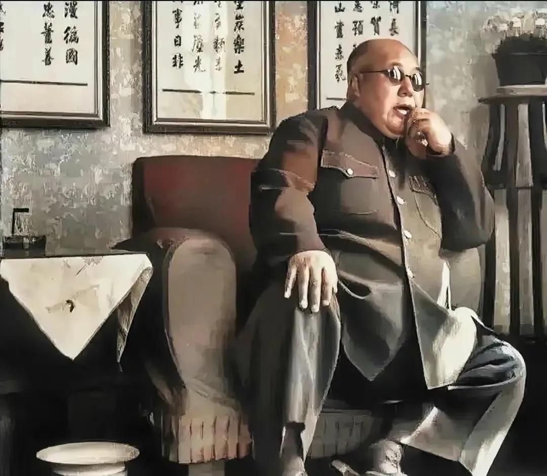 In 1949, the photo of Ma Hongkui picking his teeth, judging by his ...