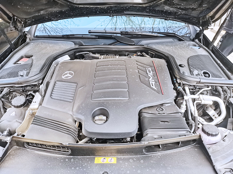 Mercedes-Benz AMG GT50 Brush ECU Special Adjustment: The power has ...