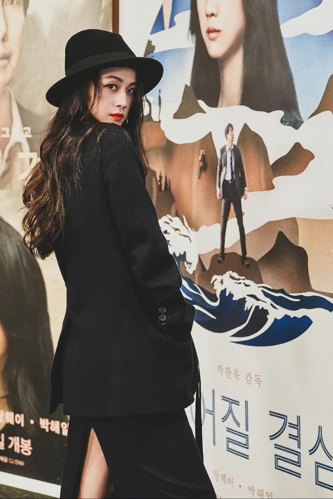 42-year-old Tang Wei is promoting a new film in South Korea, with a ...