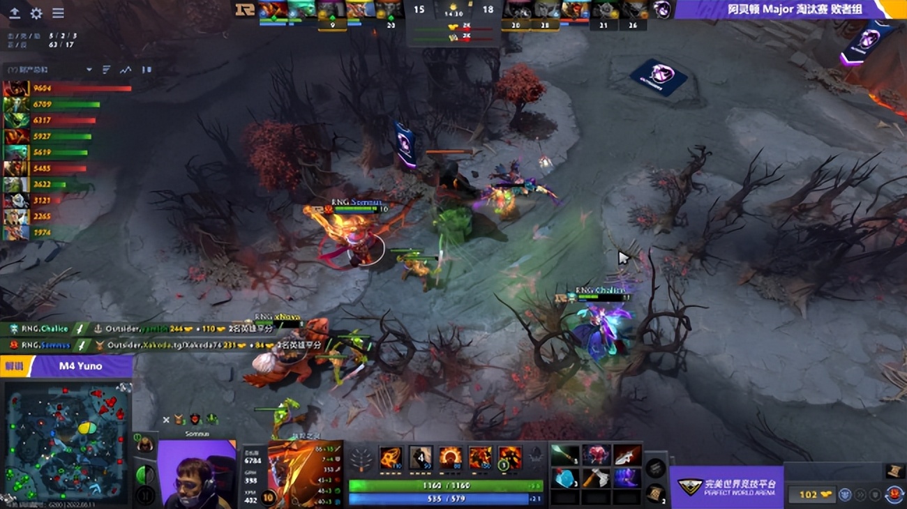 DOTA2-Major Knockout: RNG was crushed by Outsiders, RNG missed TI11 ...