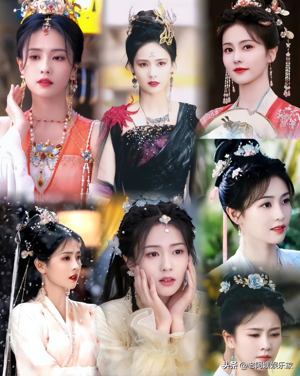 The white deer's ancient costume is very lucky! The look of the red ...