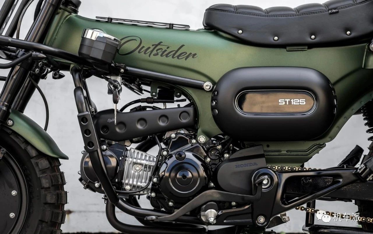 “Dax Outsider” Honda ST125 Dax Practical Modification Appreciation - iMedia
