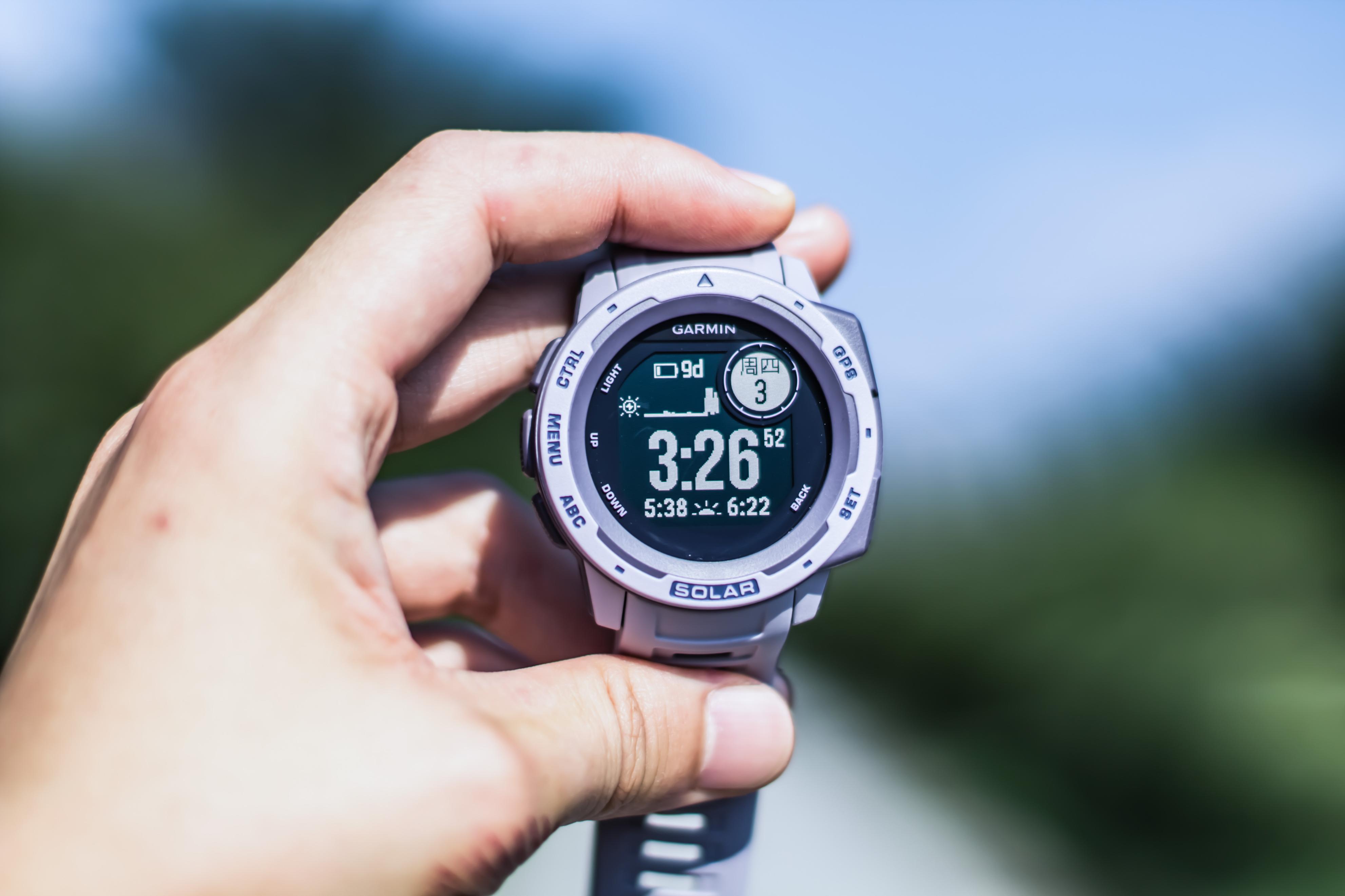 Garmin Instinct Solar/Instinct Solar GPS Outdoor Watch: Where there is ...