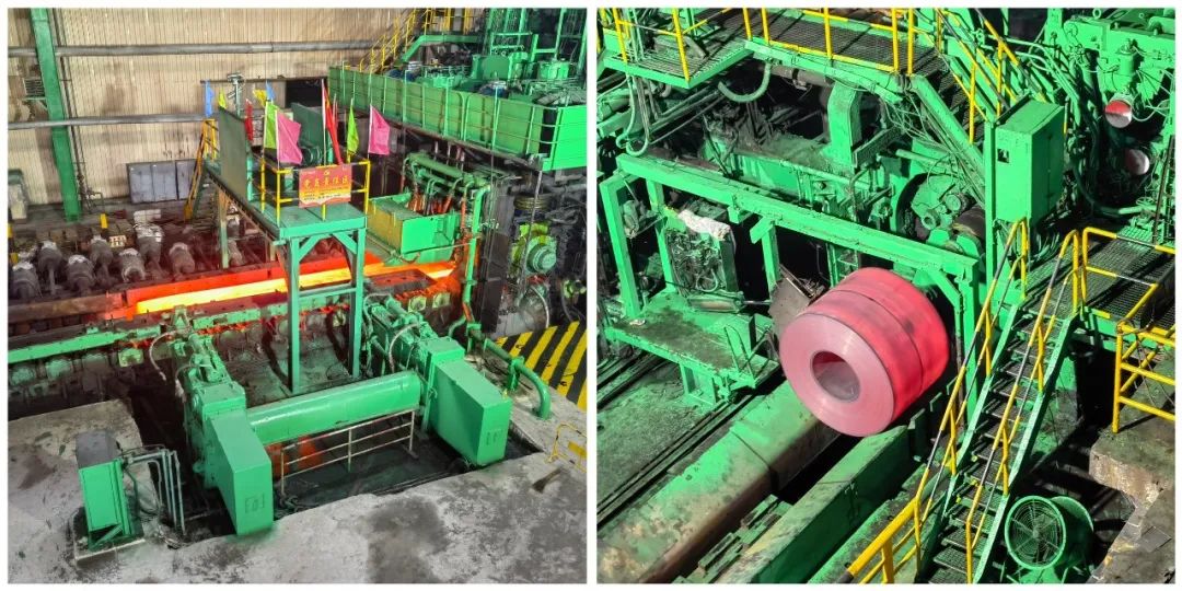 A 1780 hot continuous rolling upgrade project was successfully tested ...