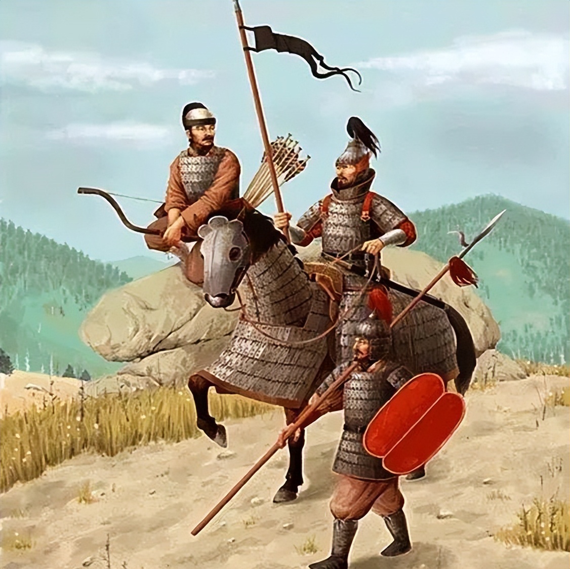With the decline of the Western Han Dynasty, what were the background ...