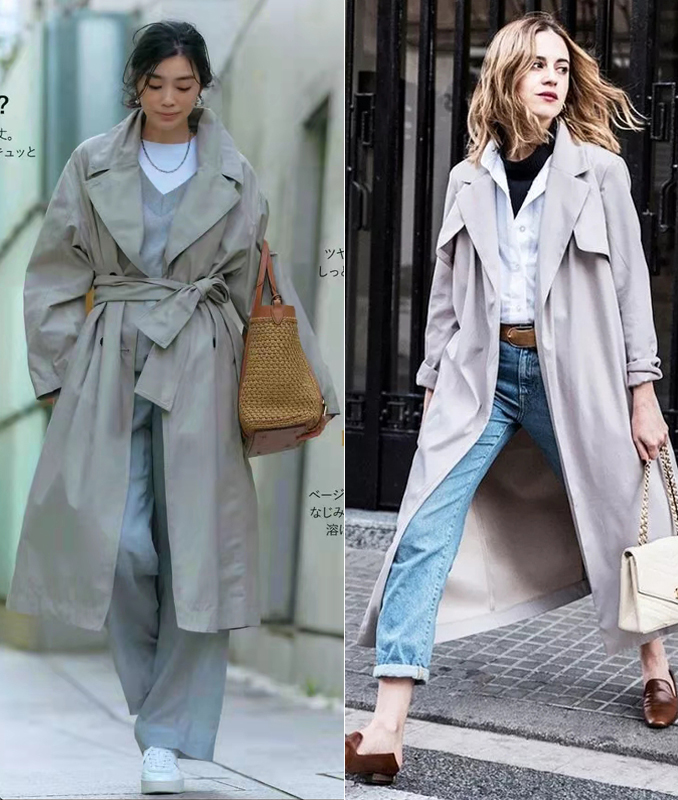 Why do some people "break down" easily when wearing trench coats?I didn ...