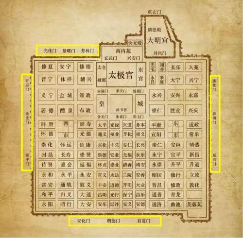 Xi'an Complex: Tang Yan Road, Yanping Gate of Sui and Tang Dynasties ...