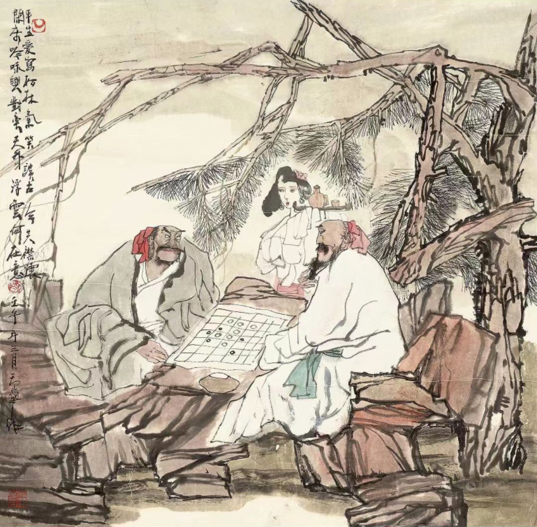 Lu Tianning: The pen and ink are dripping and wanton, and the breath ...