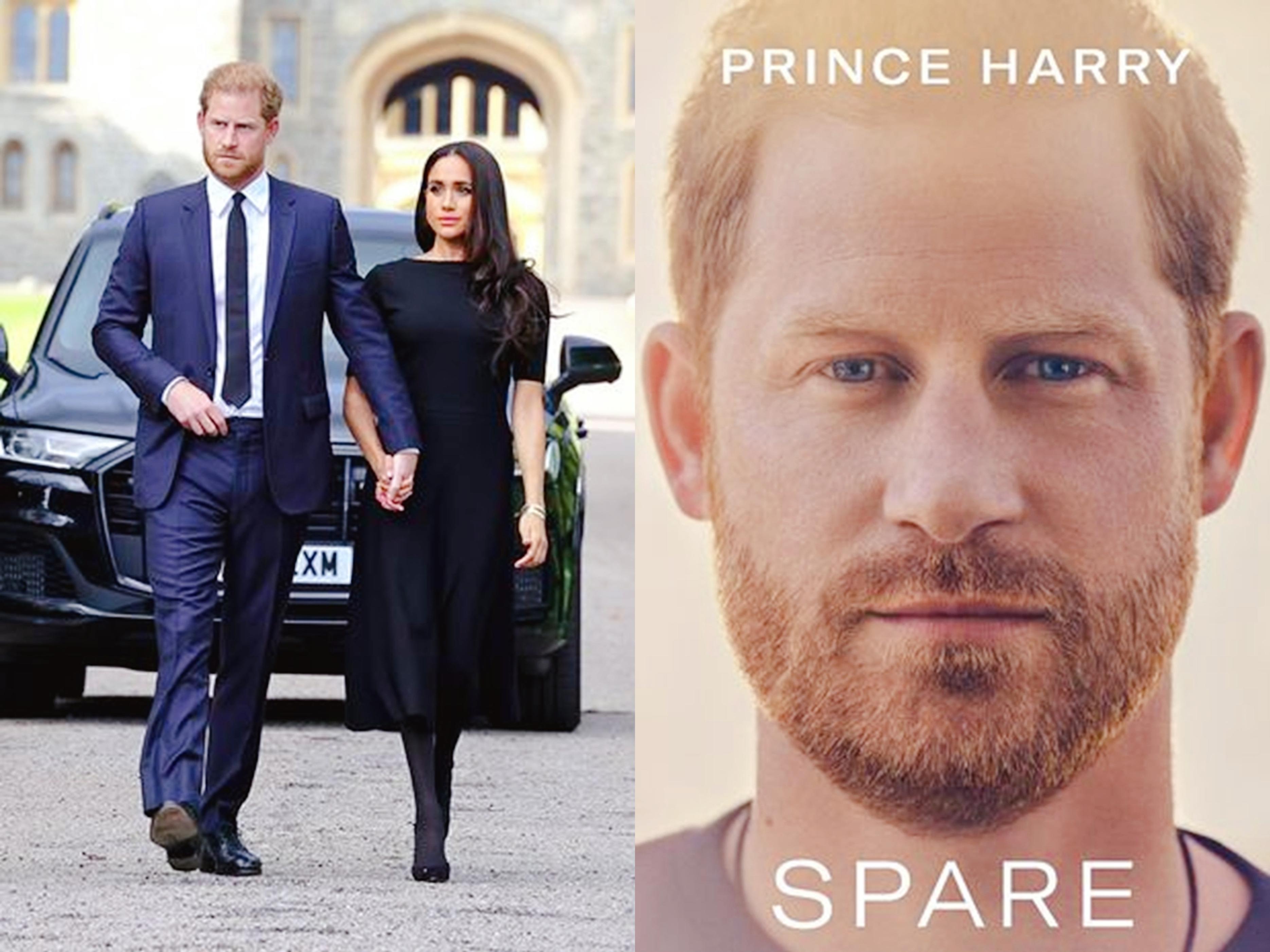 Harry reveals title and details of new book: including biting title and ...