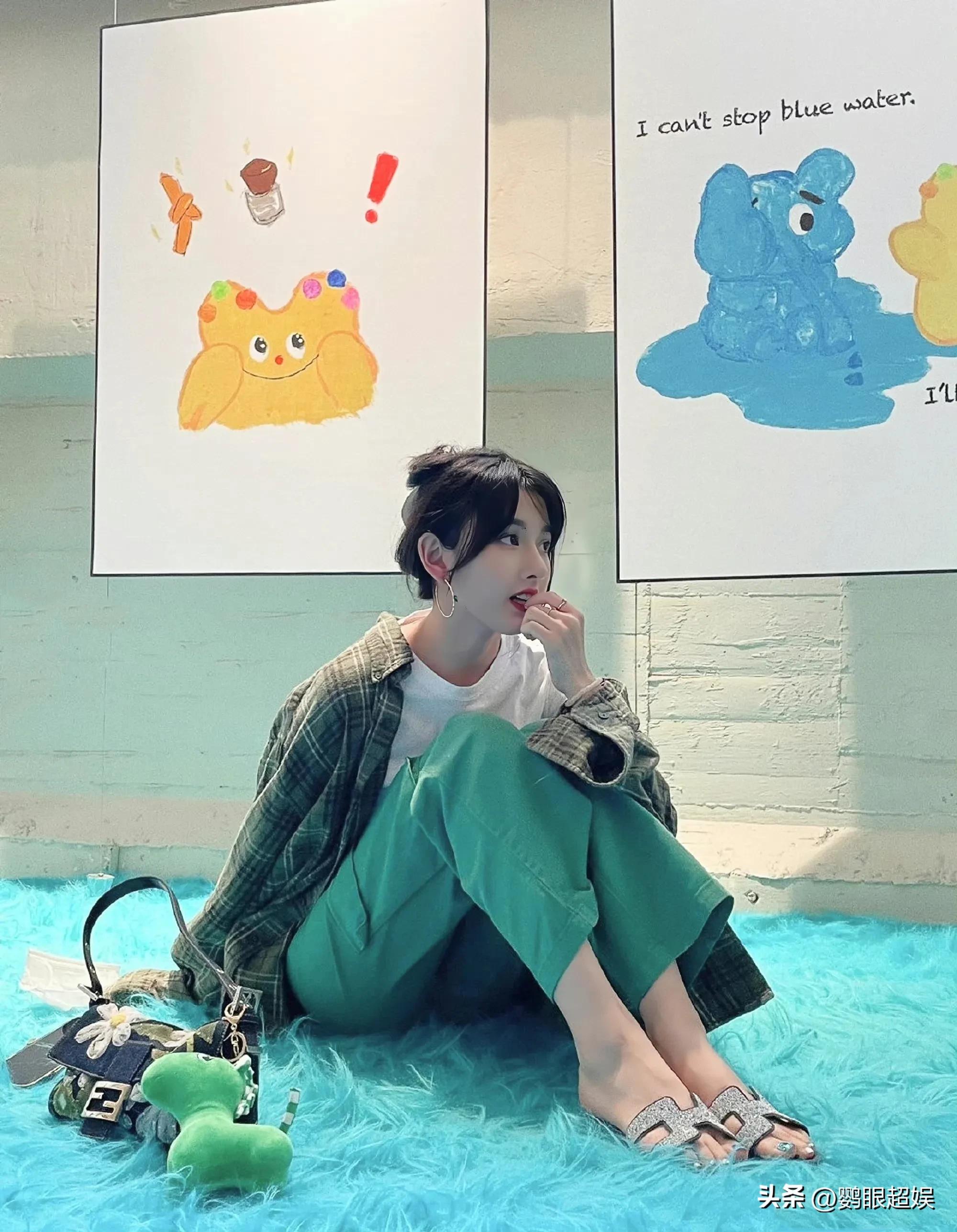 Song Zuer who is full of childlike interest 💯 - iNEWS