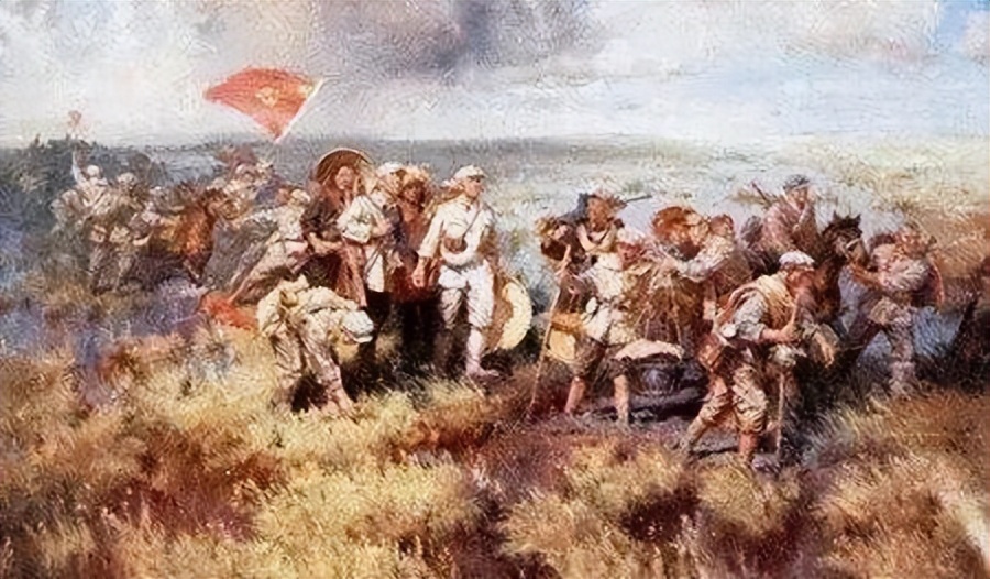 The key battle on the Long March!Can't beat the enemy six times in a ...