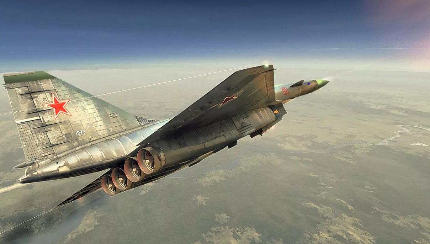 Soviet T4 bomber, extremely ugly in appearance, but extremely powerful ...