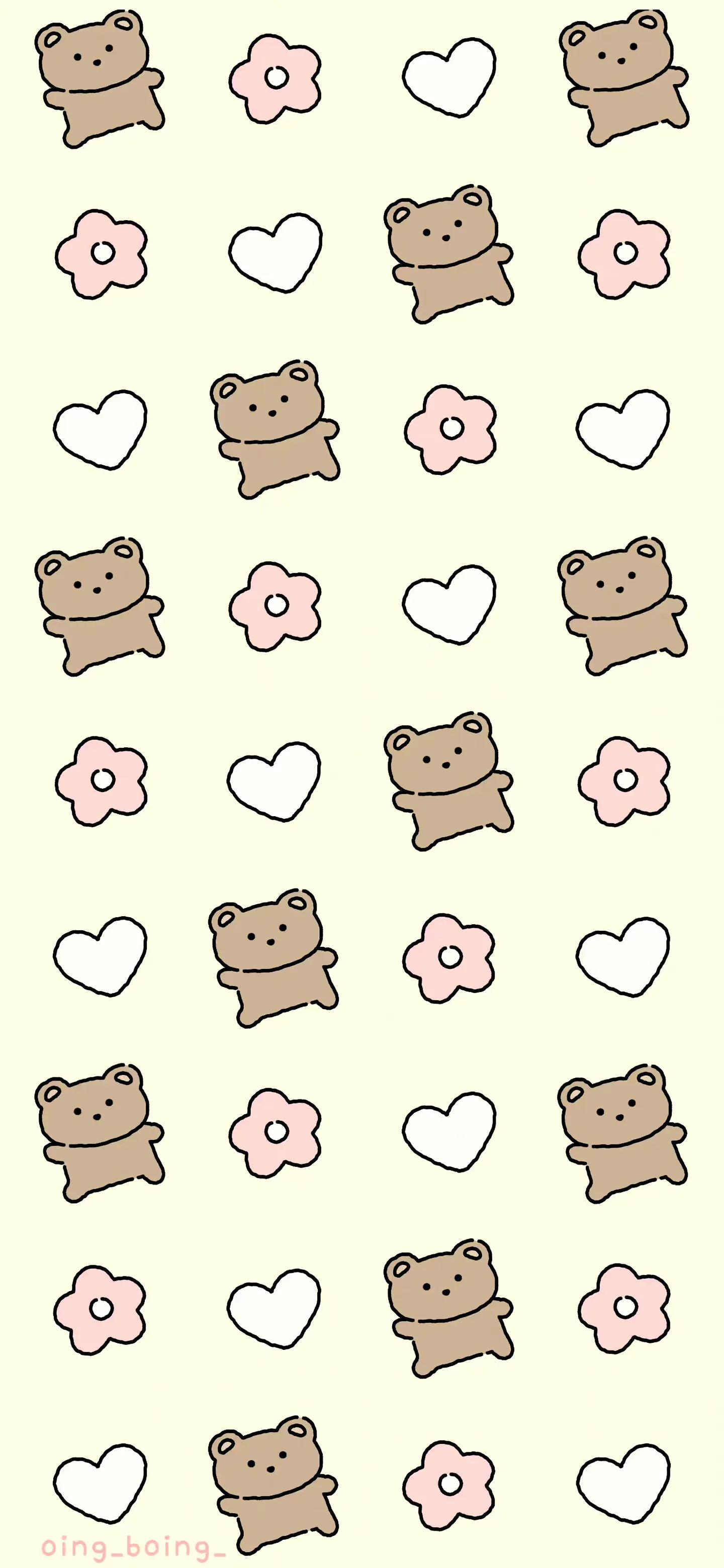 Cute watermark-free cartoon mobile wallpaper screensaver - iNEWS