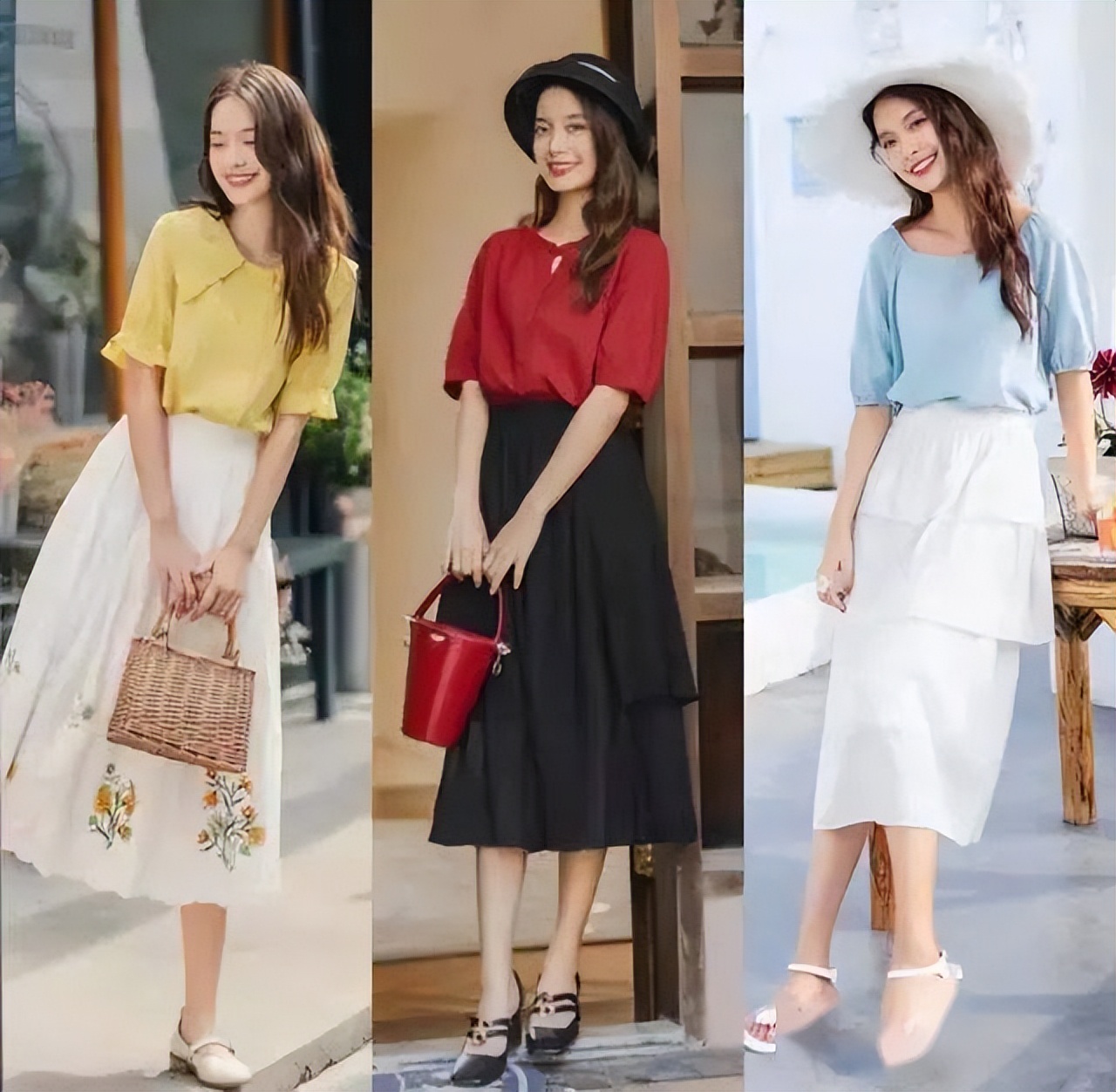 Summer is more suitable for fresh and elegant colors, these comfortable ...