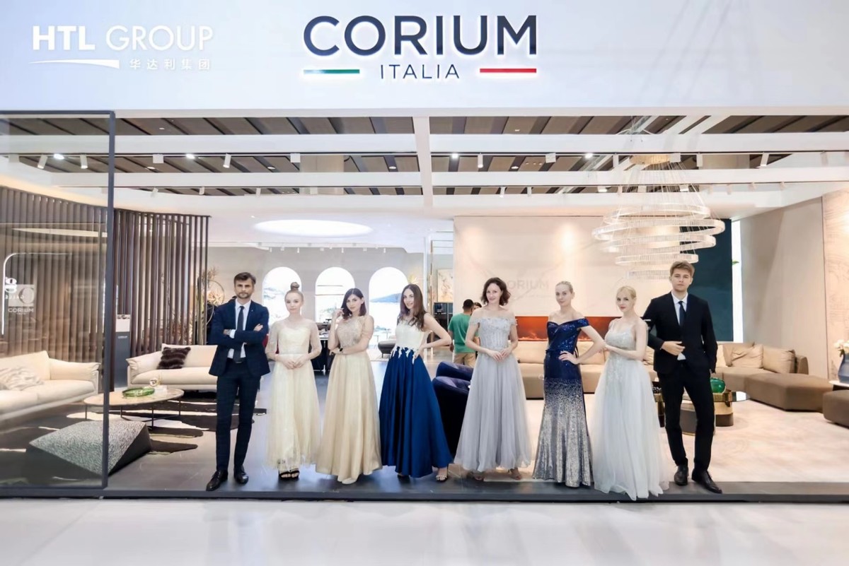 coming!Italian CORIUM new product premiere stunning CIFF Guangzhou ...