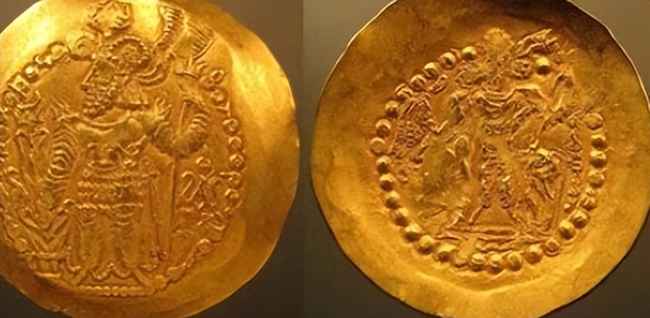 The dinar gold coins of the Sasanian dynasty symbolize those ...