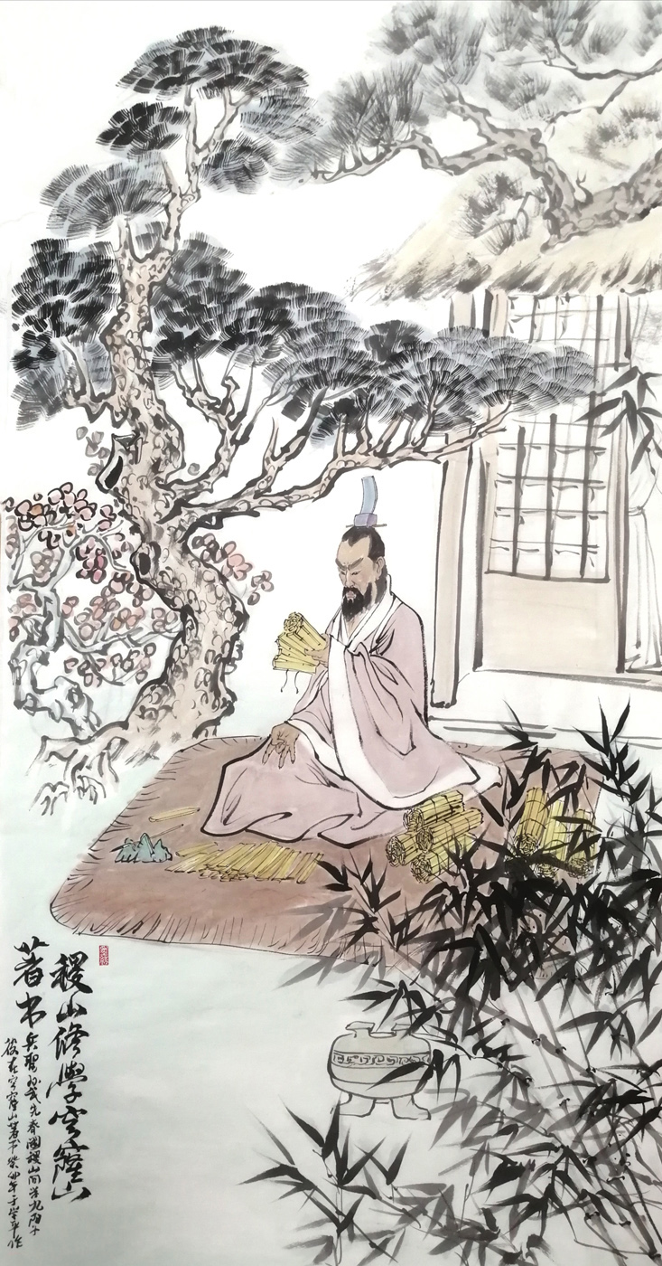 "Painting"Talk to the wise man, play games with the soul, appreciation of the works of painter ...