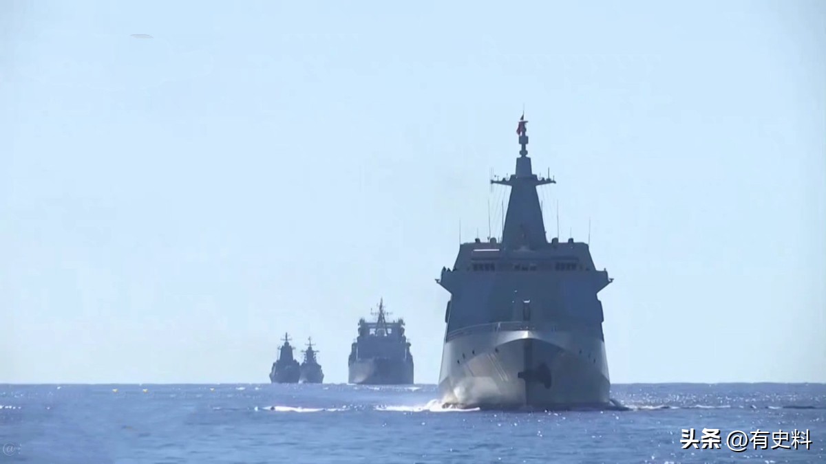 055 Daxue's second joint Pacific cruise?The two sides dispatched 7 ...