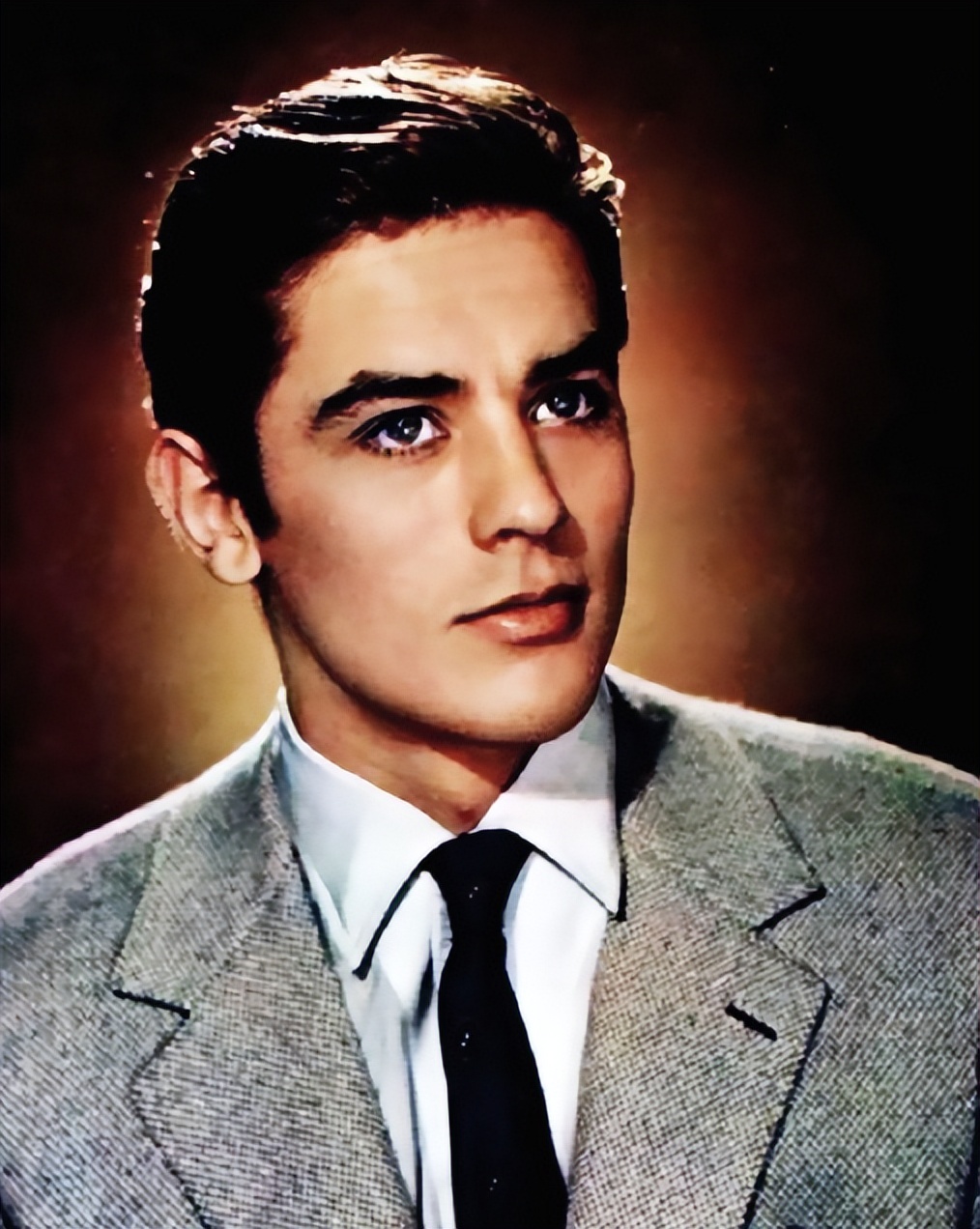 The most beautiful man in France, Alain Delon, betrayed Princess Sissi ...