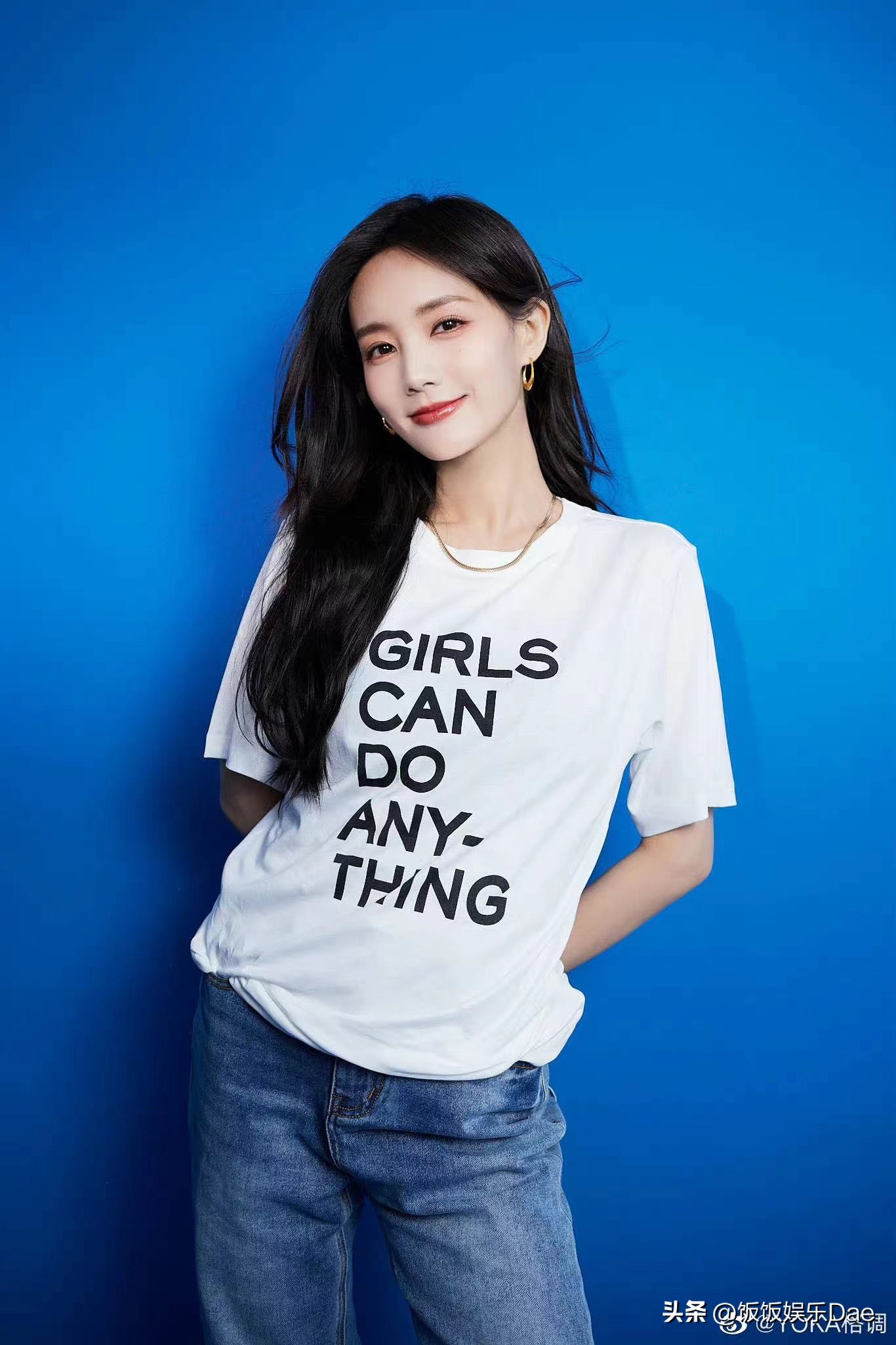 Li Yitong's smile is so healing, full of youth and vitality, the most ...