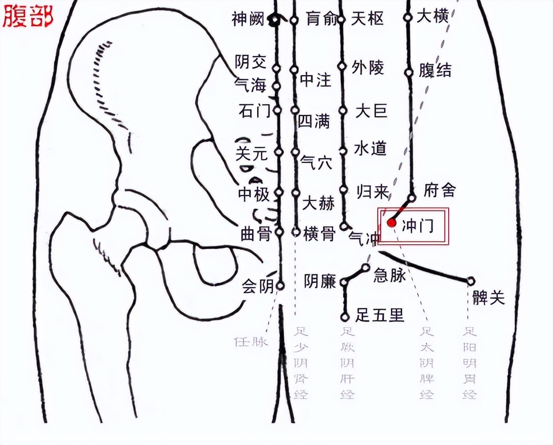 Meridian acupoints, one study a day - rushing to the door, no need to ...
