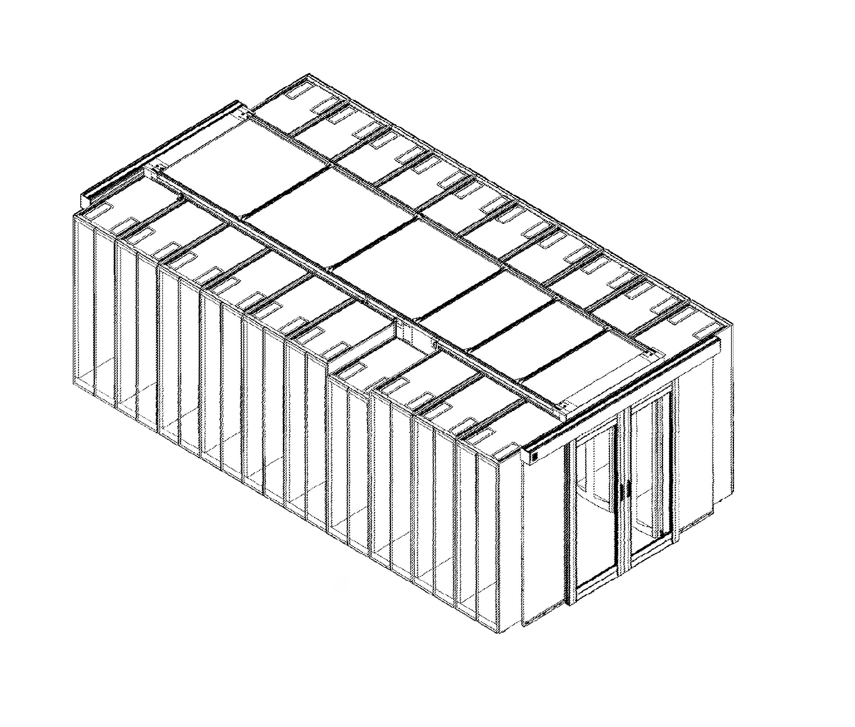 Hot/cold aisle air enclosure design - iNEWS