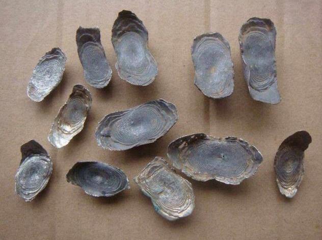 What did ancient silver look like? Tooth marks all over the place, so ...
