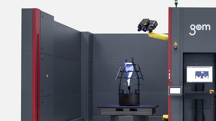 GOM ATOS Scanner: NDT Surface Inspection Scanner for Aerospace MRO ...