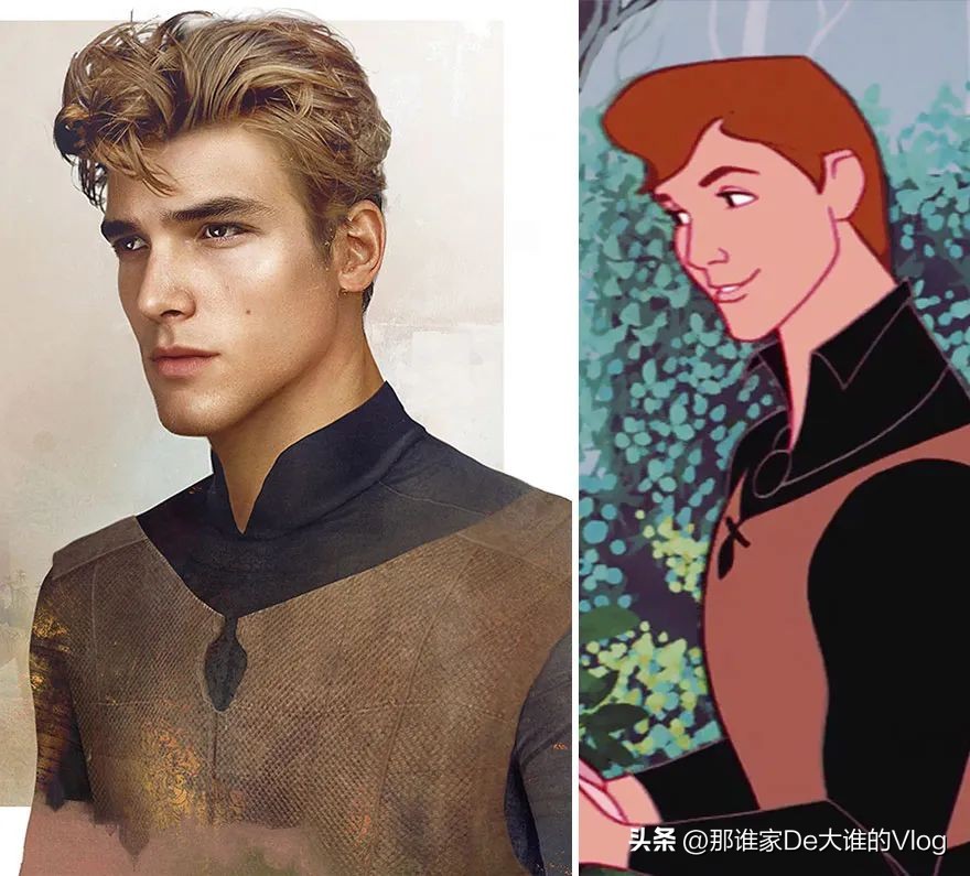He has all the Disney princes! Draw it! real person! ! Completely ...