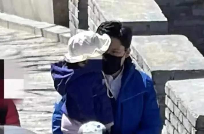 Guo Jingjing's family appeared on the Great Wall of Beijing, her ...