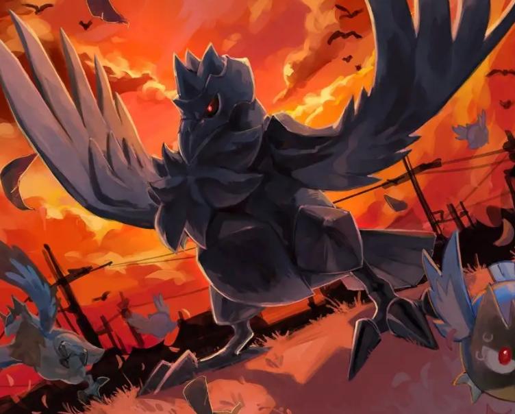 [Pokémon] One move is fresh, eat all over the world, and the steel armored crow can play with a ...