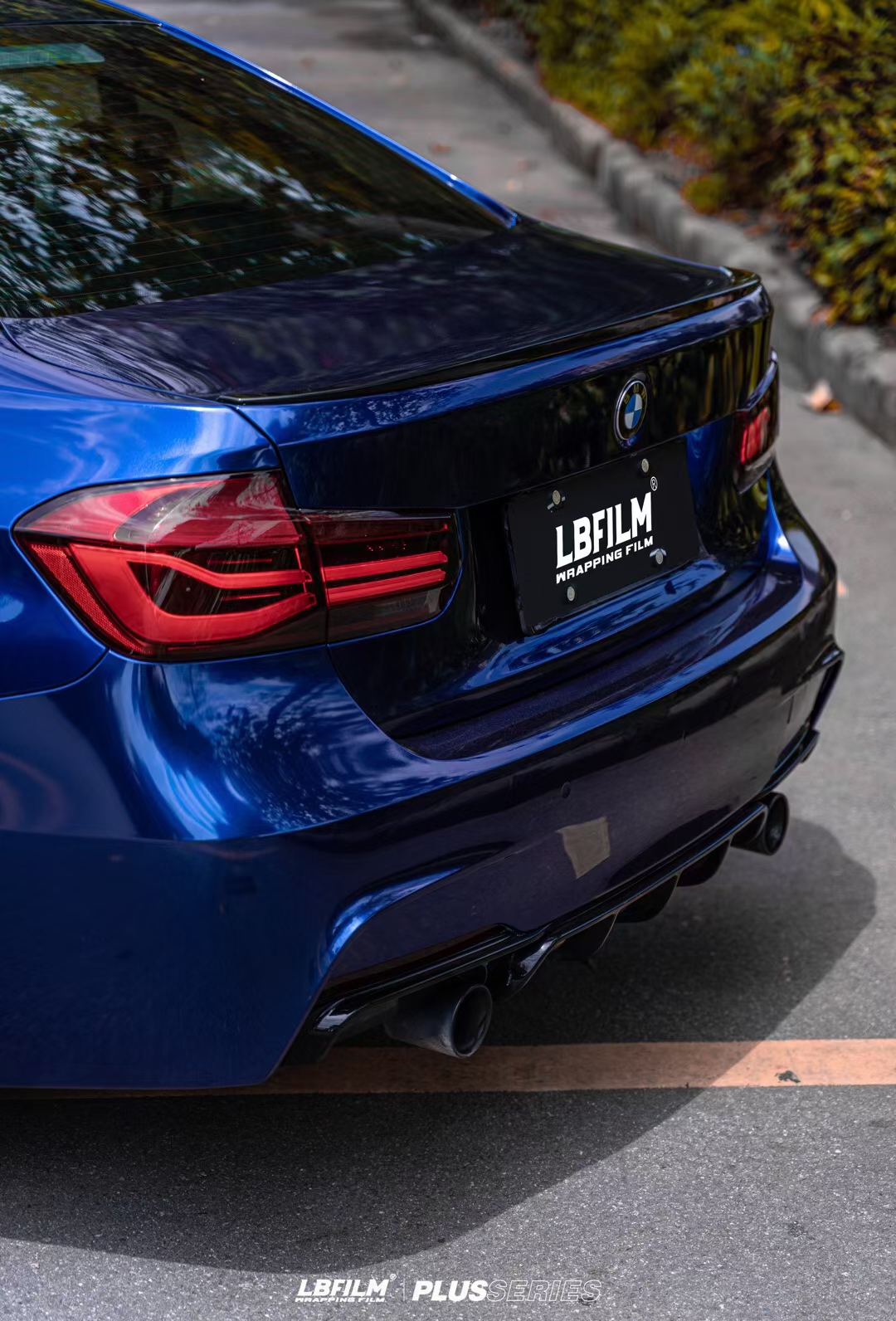 BMW 3 Series LBFILM color change film original paint deep sea blue, exquisite and handsome! - iNEWS