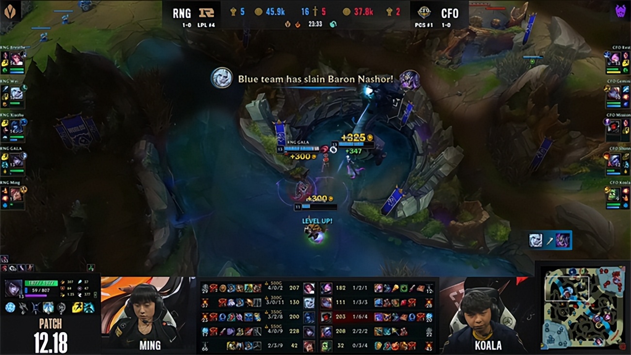 LOL-S12 group stage: Nakano Fu teamed up to start the team and it was amazing, RNG swept the CFO ...