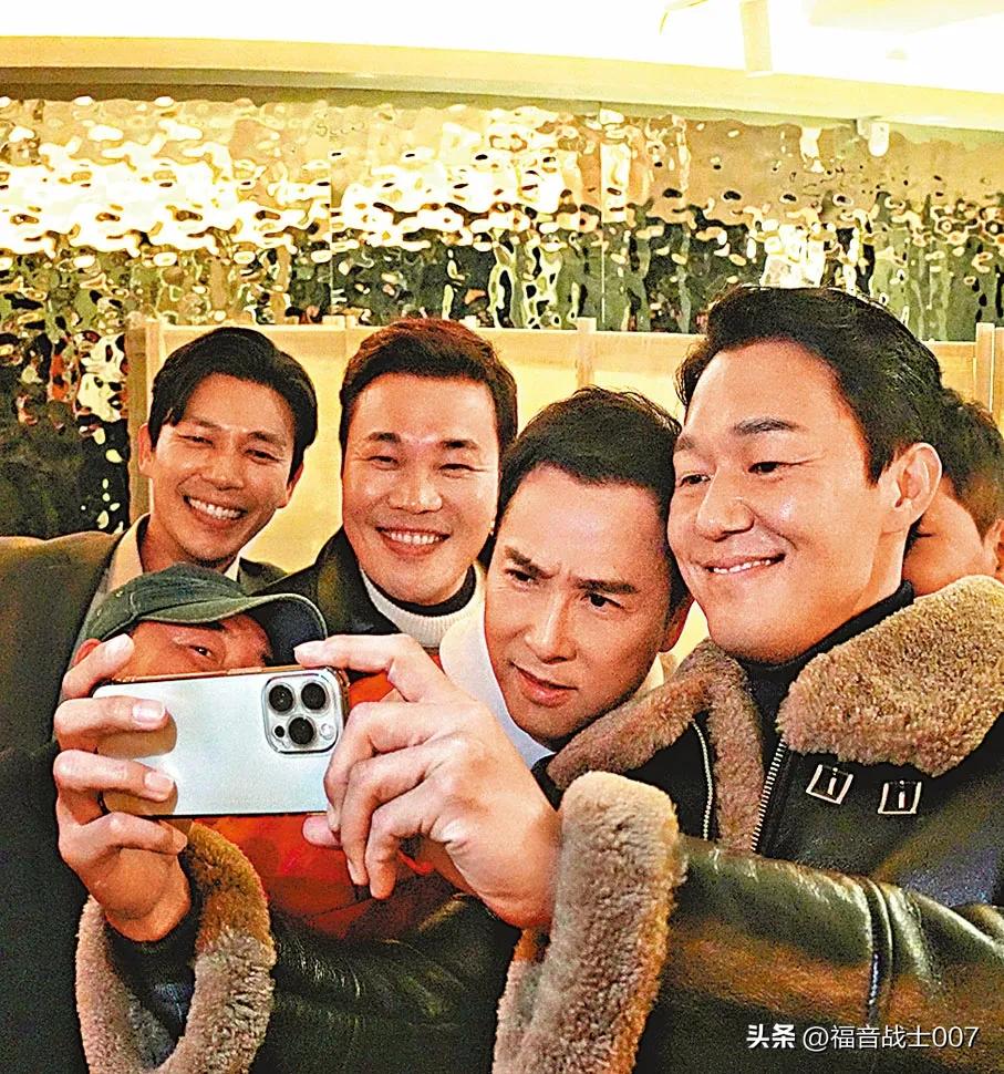 Going to Korea to promote [Dragon Babu: Qiao Feng Biography] Donnie Yen ...