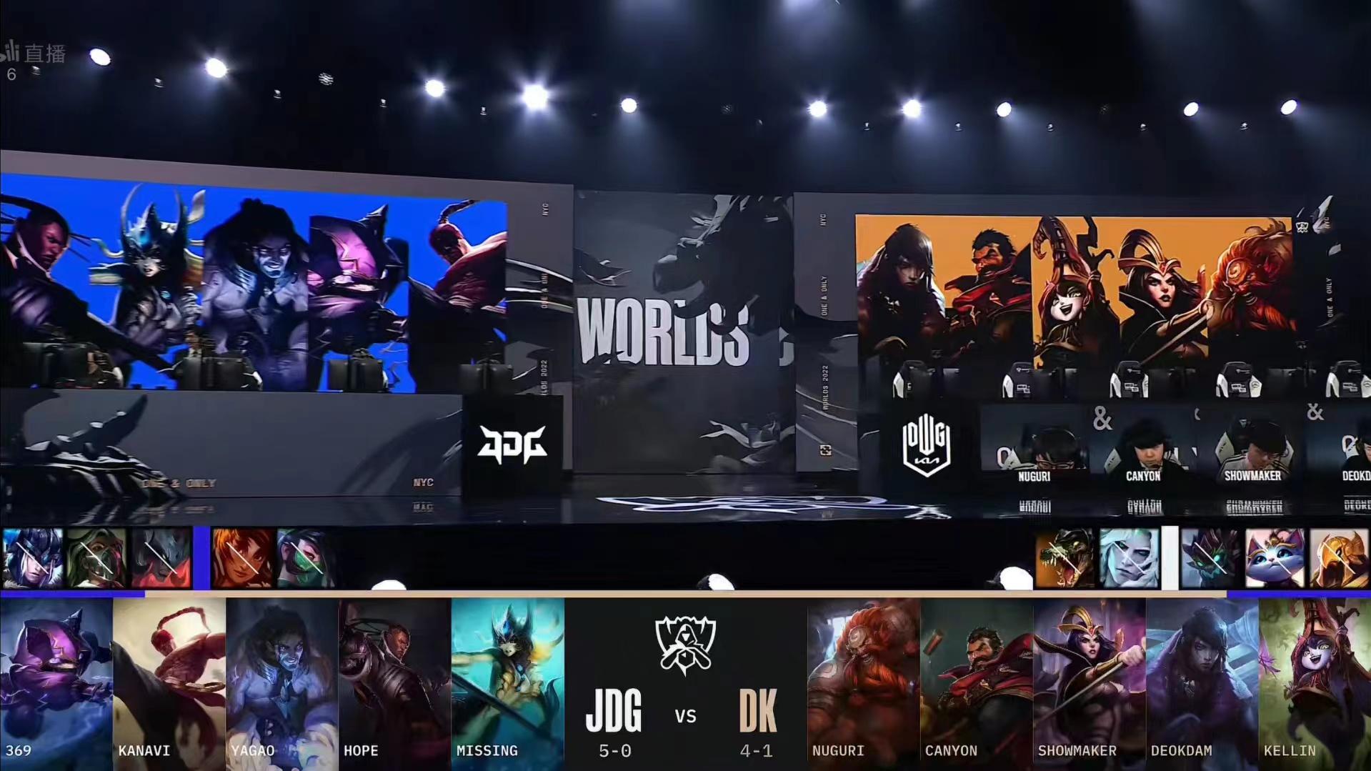 JDG不敵DK，慘遭男槍暴力制裁！5-1成績和DK附加賽爭奪小組賽第一 - 資訊咖