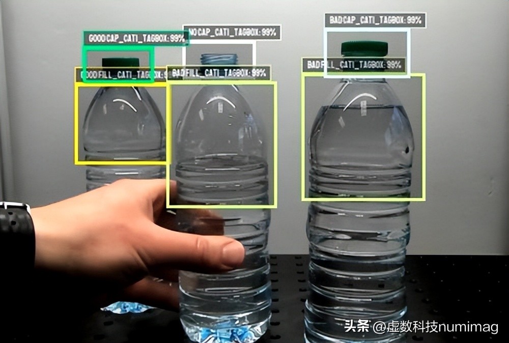 The whole process of real-time online bottle defect detection - iNEWS