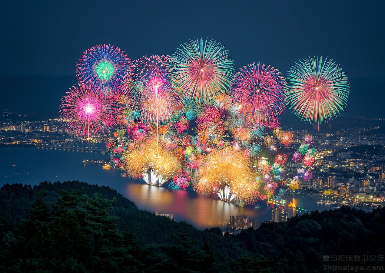 [World] 12 images of the most exciting fireworks display in the world ...