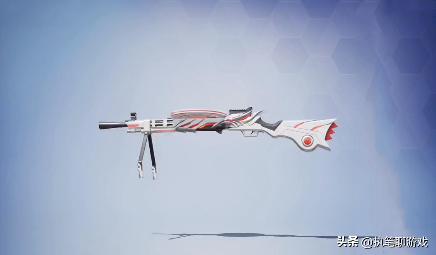 "Eating Chicken" Flash Silver Dragon is the first look, DP28, P90, the ...