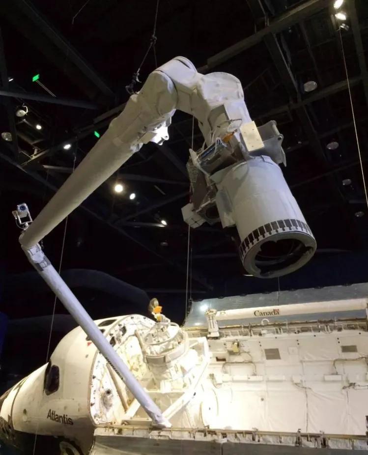 Our proud space robotic arm, Russia had it 34 years ago, and it is ...