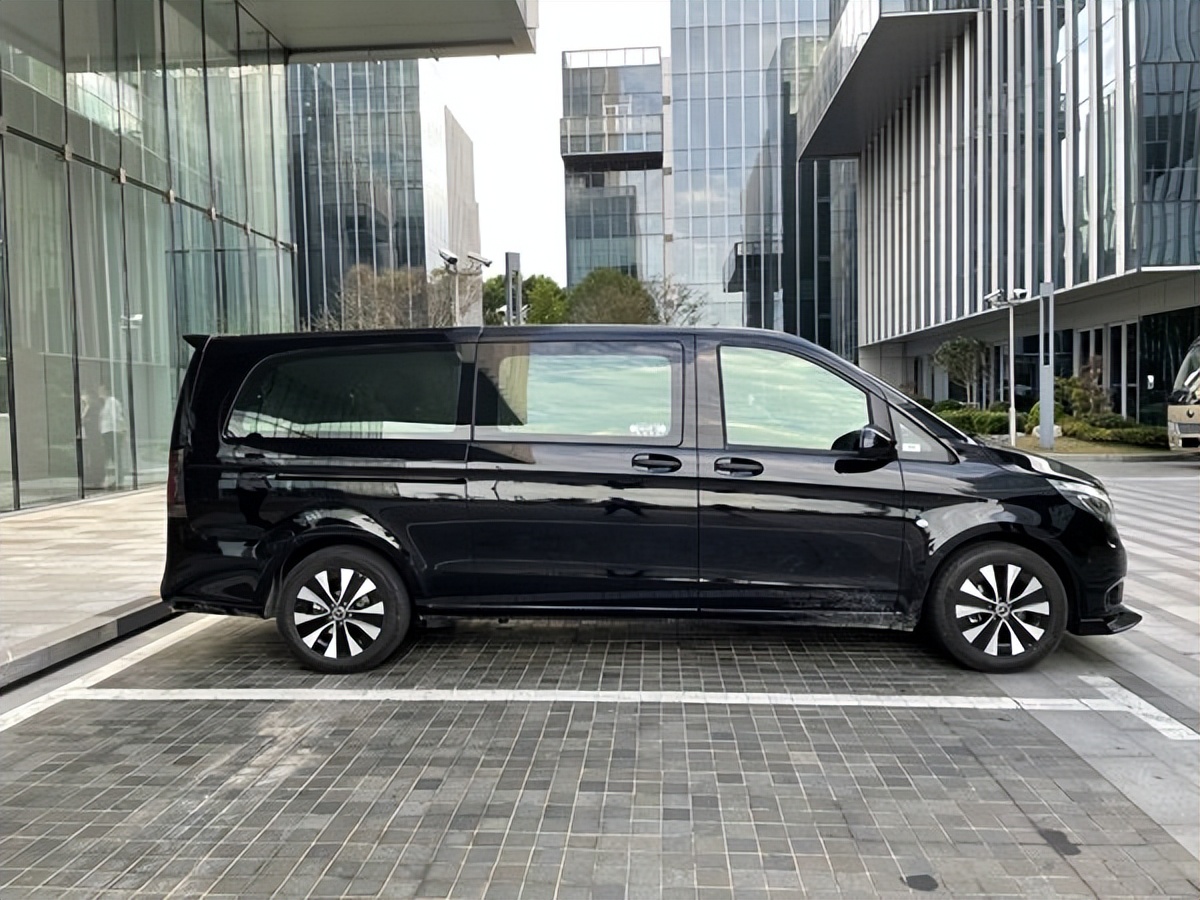 Mercedes-Benz V260 modified AIRBFT air suspension installation details (height scale version ...