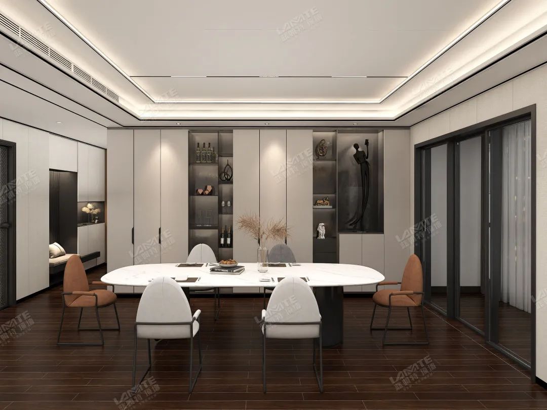 140 square meters of modern minimalist style whole house design, the ...