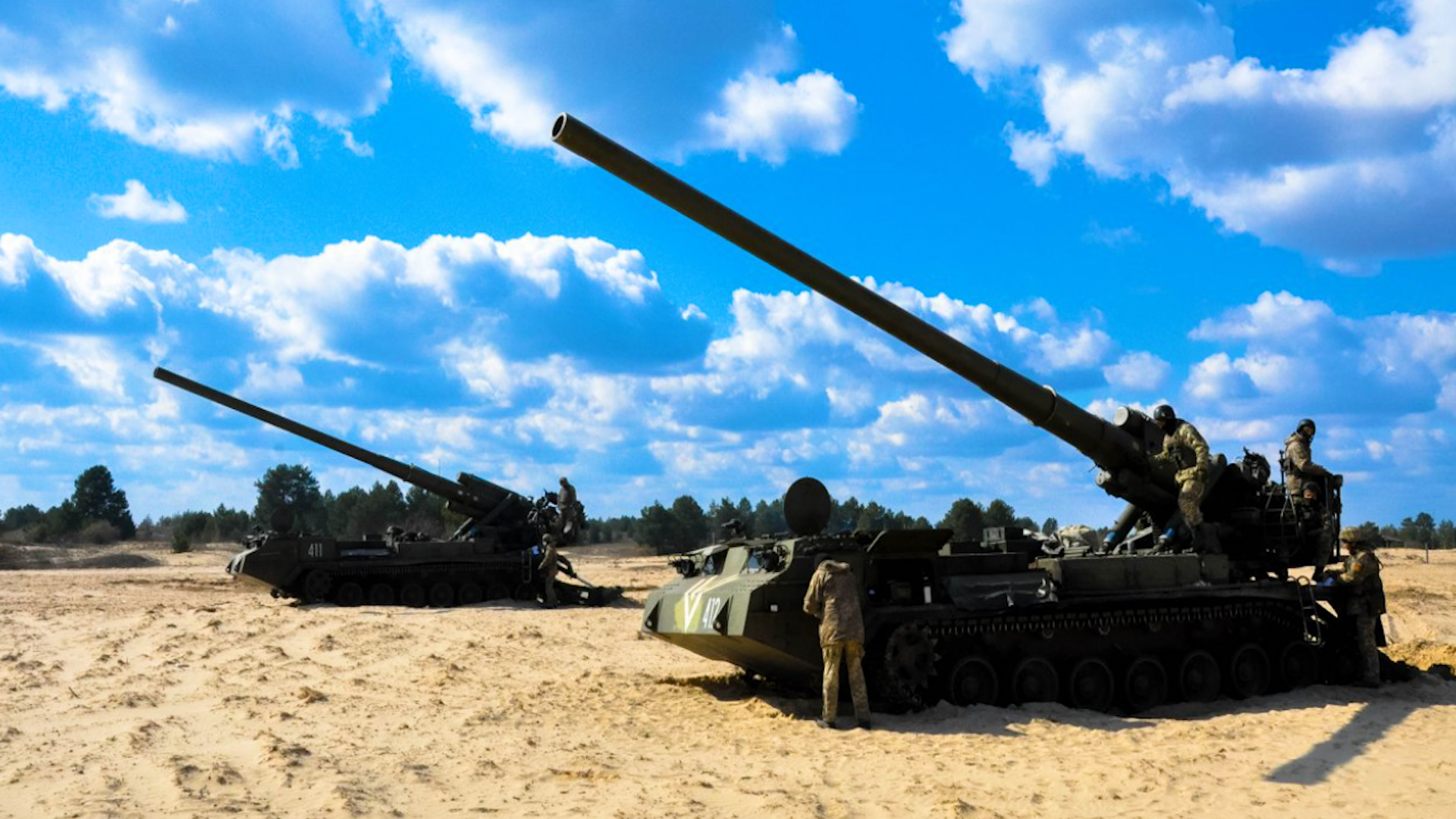 The fighting nation dispatches the strongest artillery, can launch ...