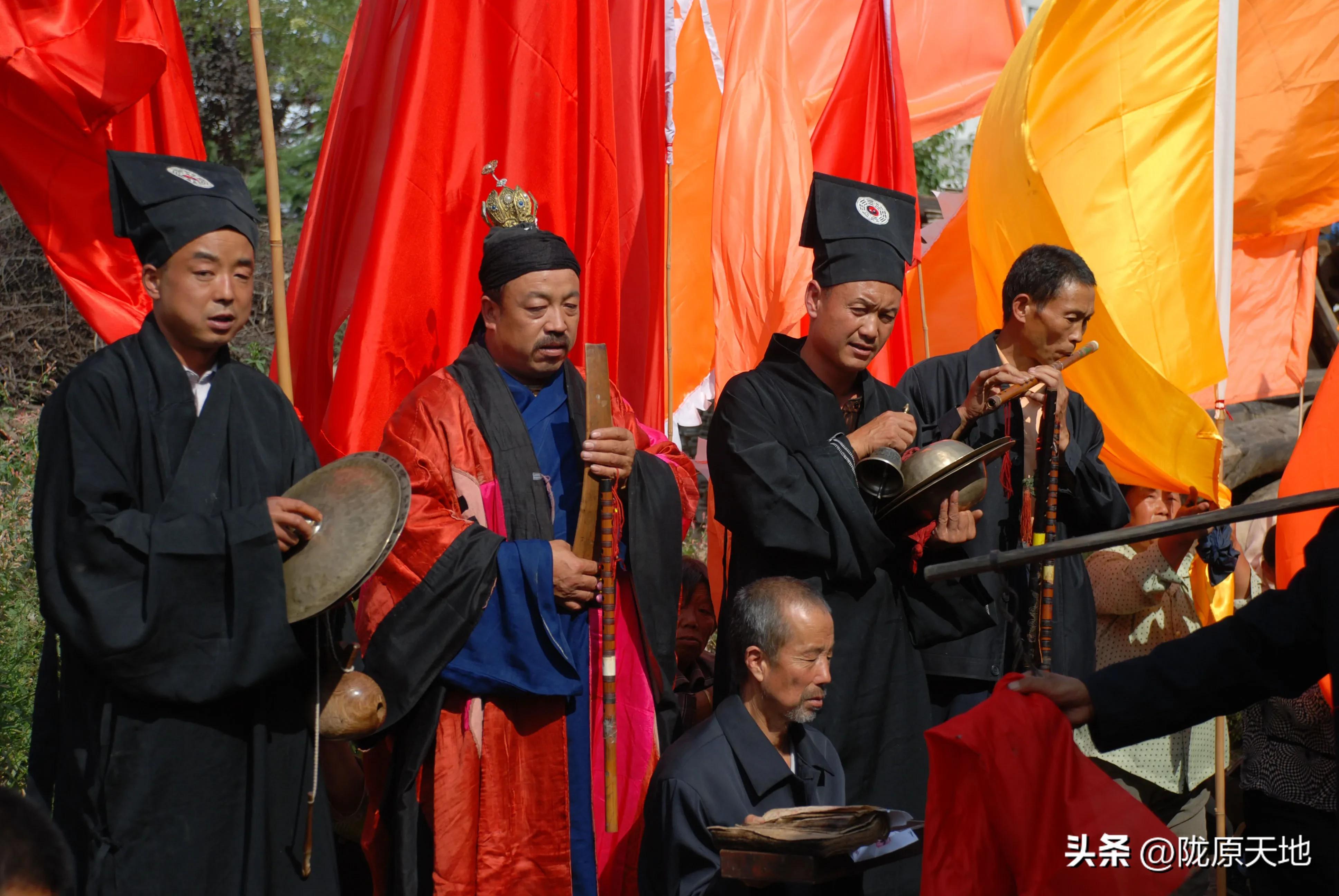 Tianshui Intangible Cultural Heritage List No. 10: Qingshui Taoist ...